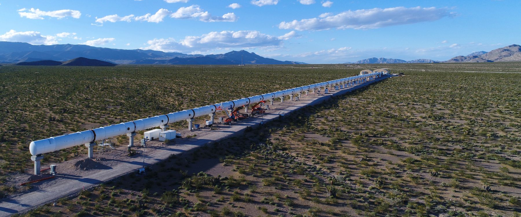 Virgin Hyperloop Development, Propulsion Open Air Track, and Base Site, NV